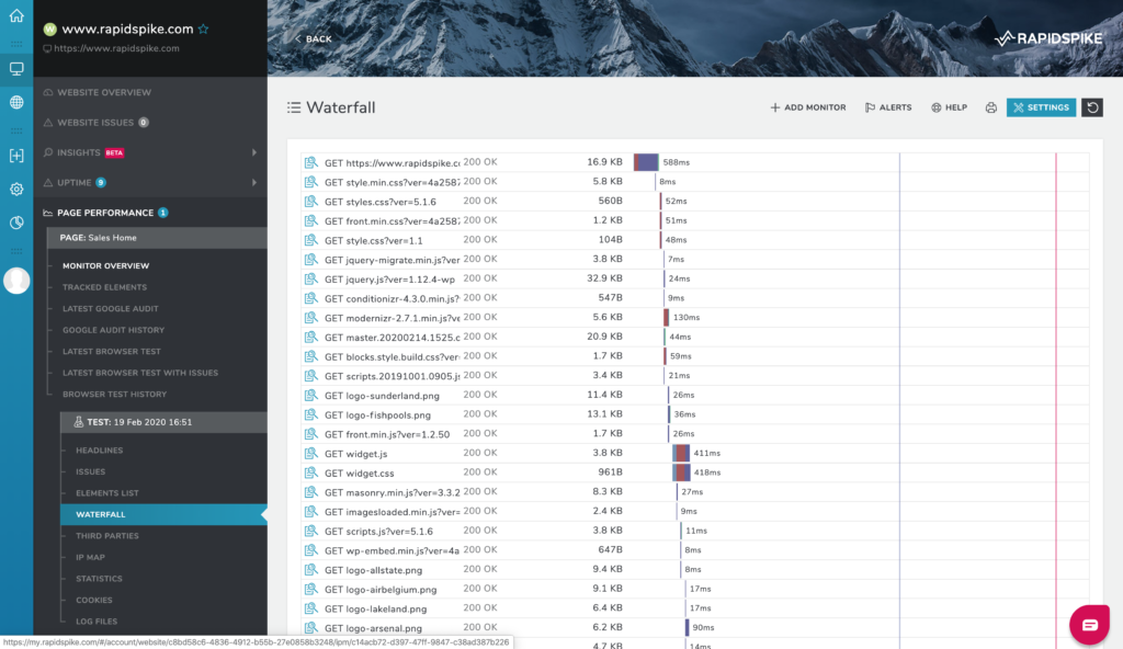 Understanding Element Waterfalls - RapidSpike