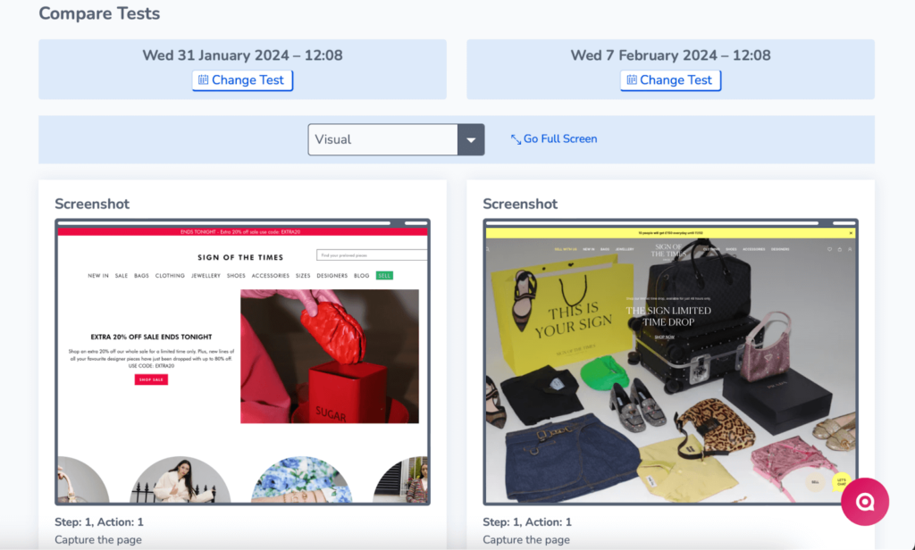 Compare Tests In RapidSpike - RapidSpike